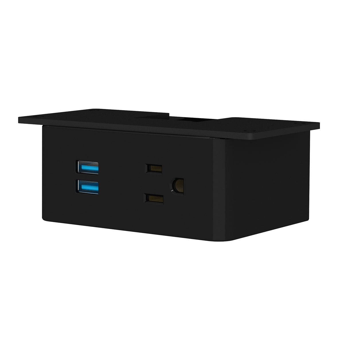 Under-Surface Power Module | Convenient USB & Plug Ports