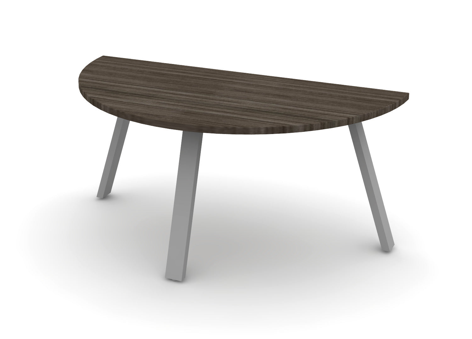 Half-Round Table with Mobile Post Legs | OFFX